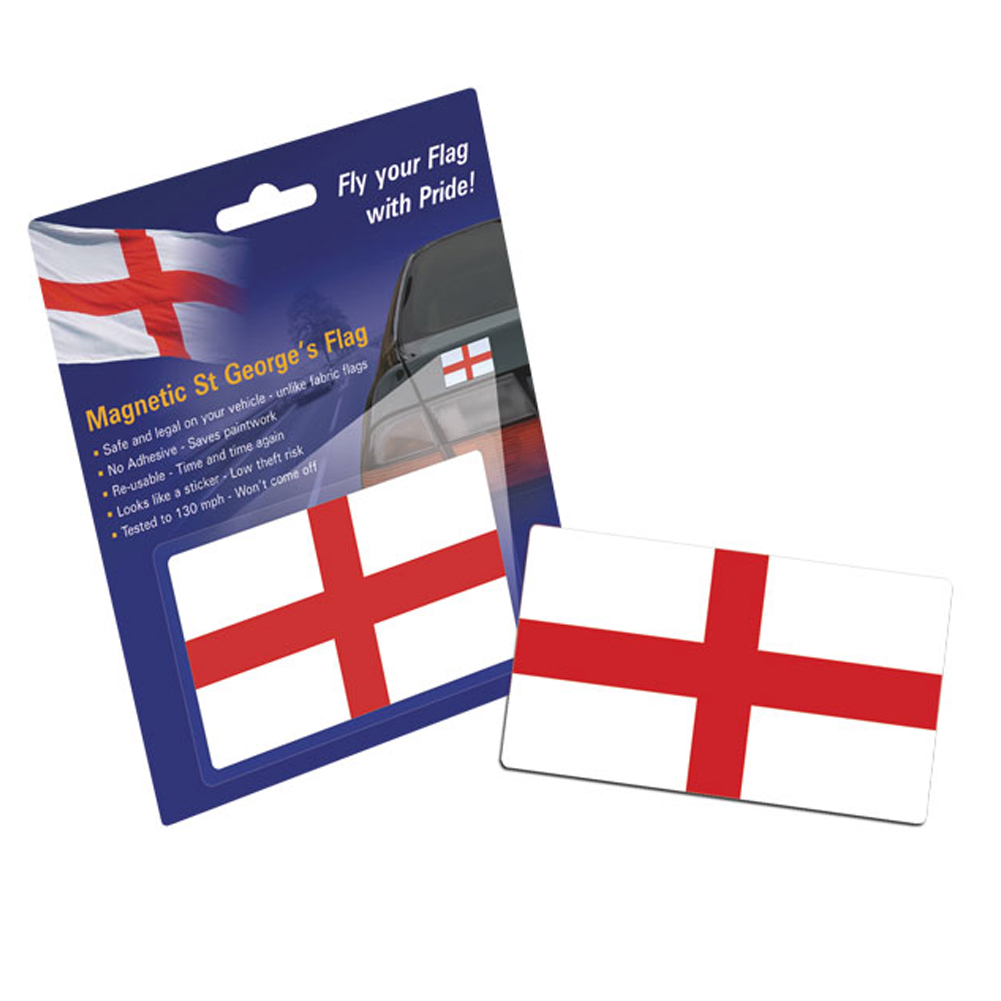 Magnetic St George's Flag | Family Motoring & Leisure